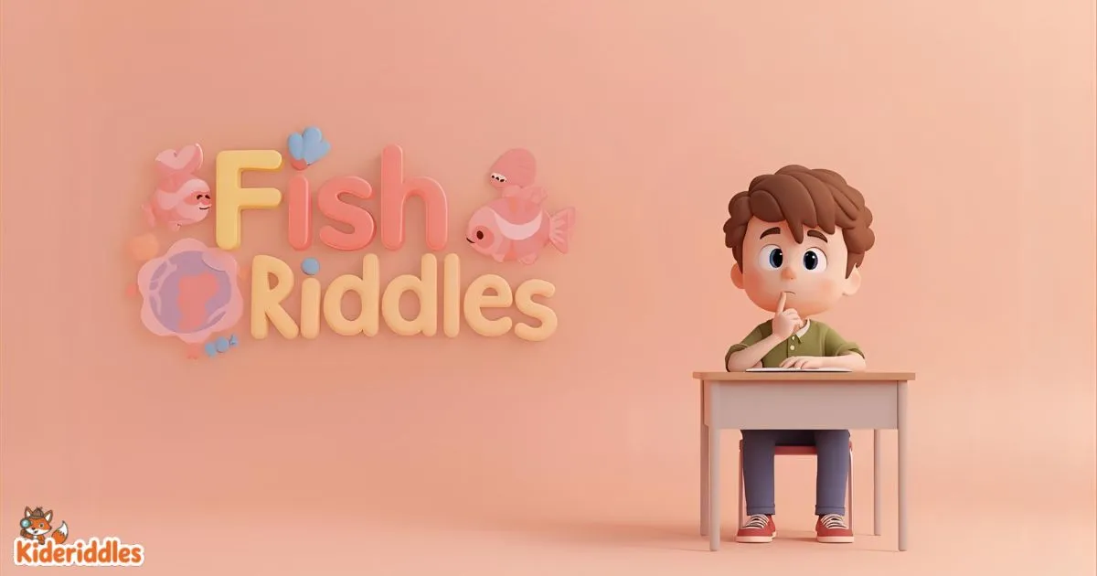 200+Fish Riddles for Kids (Tricky, Easy & Fun)2025