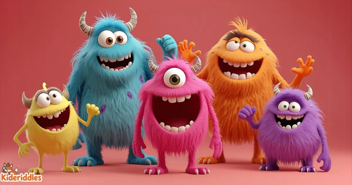 140+Monsters Riddles for Kids [Funny, Spooky 2025 ]