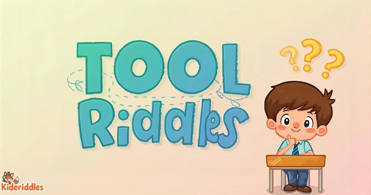 190+Tool Riddles [Clever, Funny 2025-26]