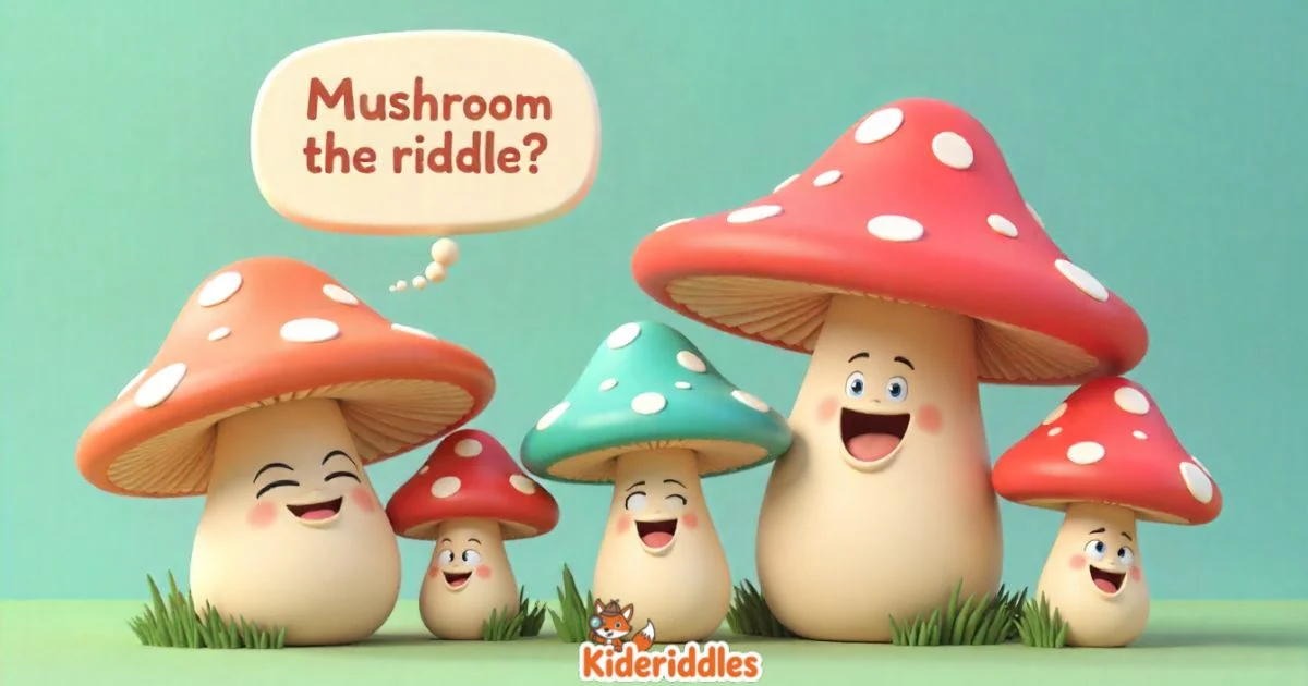 210+Mushroom Riddles [Fun, Tricky Brain -Kideriddles] 2026